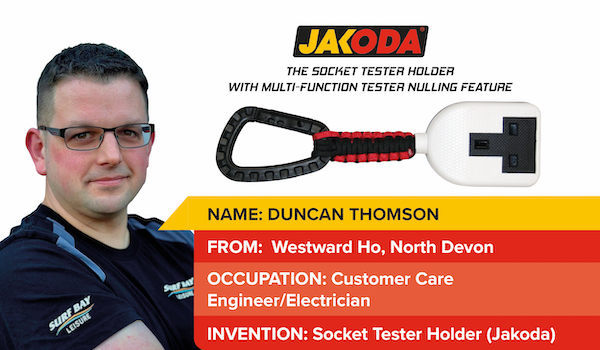 Meet Duncan Thomson, the inventor of the Socket Tester Holder (Jakoda ...