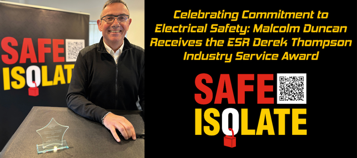 News-2024 – Electrical Safety: Malcolm Duncan Receives Award-2024